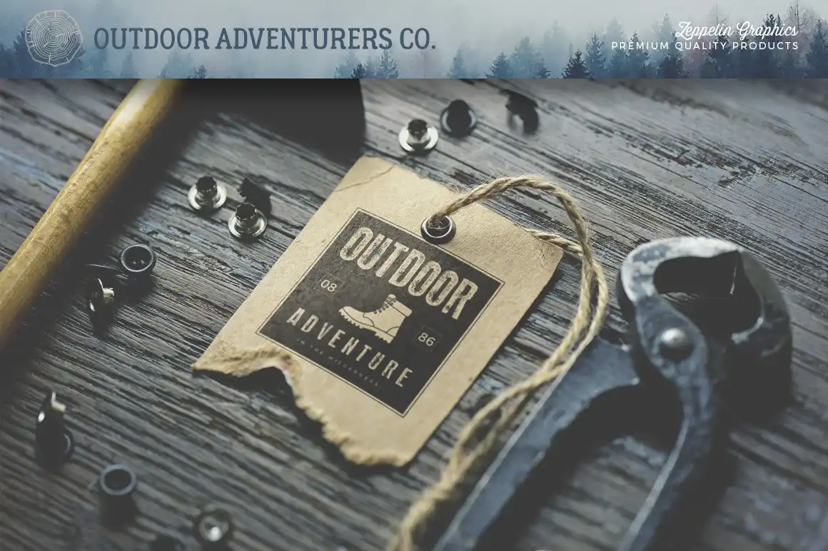 150 Outdoor Adventurers Logos - Free Download