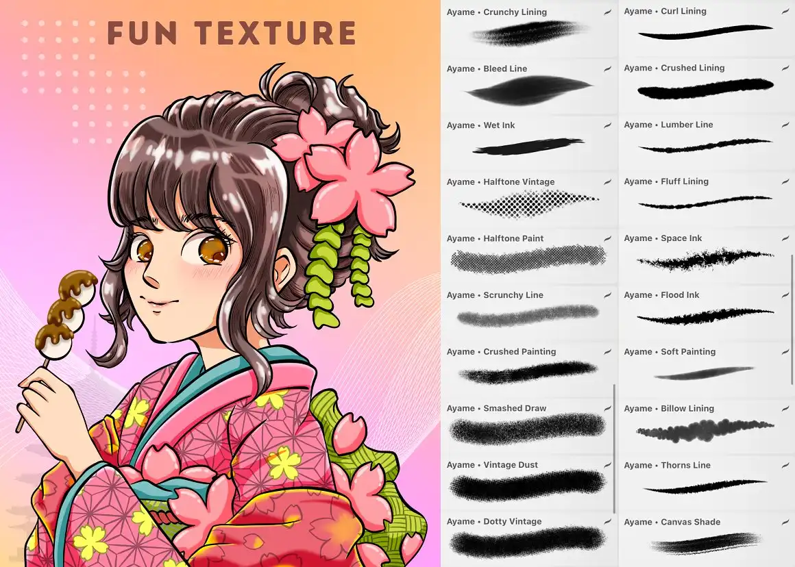 Cartoon iBox Procreate Brushes Free Download