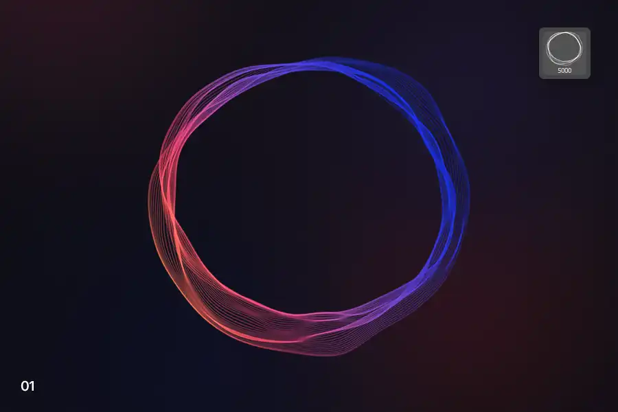 Floating Mesh Shapes Photoshop Brushes Free Download