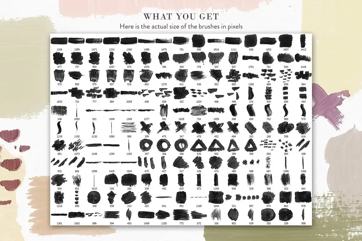 All Photoshop Stamp Brushes Bundle Free Download