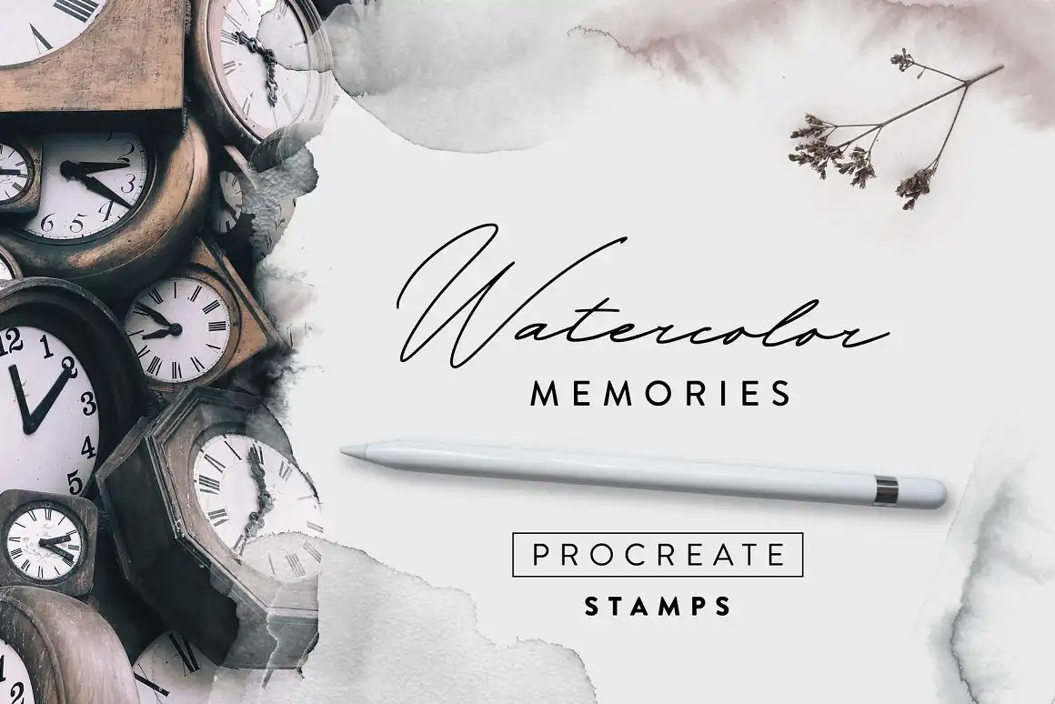 All Procreate Stamp Brushes Bundle Free Download