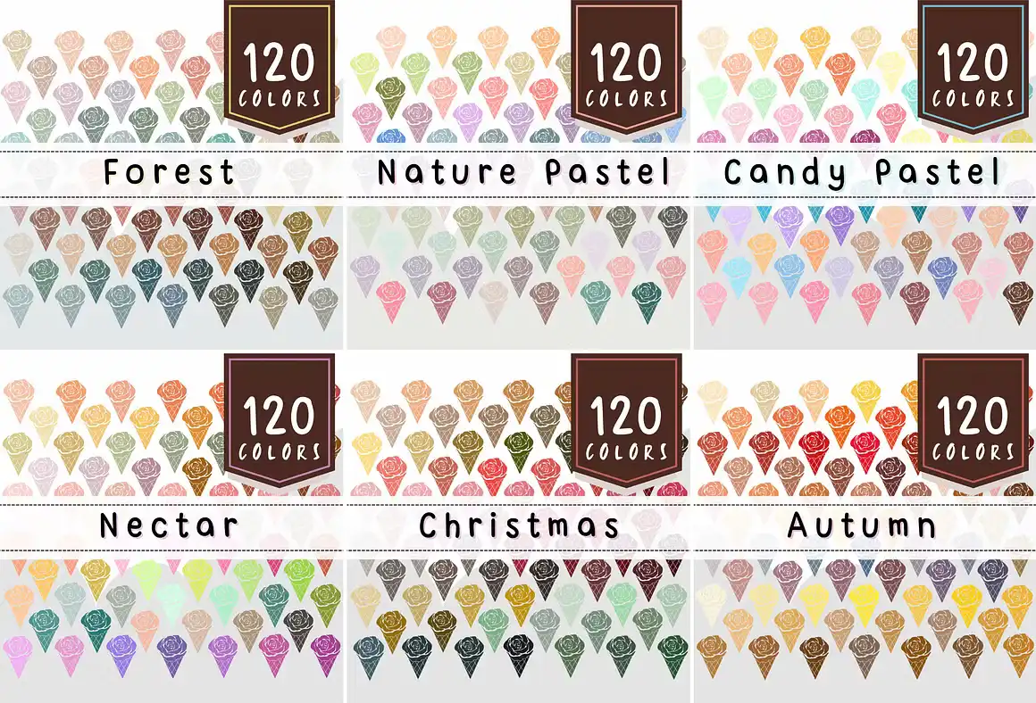 Color Bundle – 3000 Procreate Colors Free Download