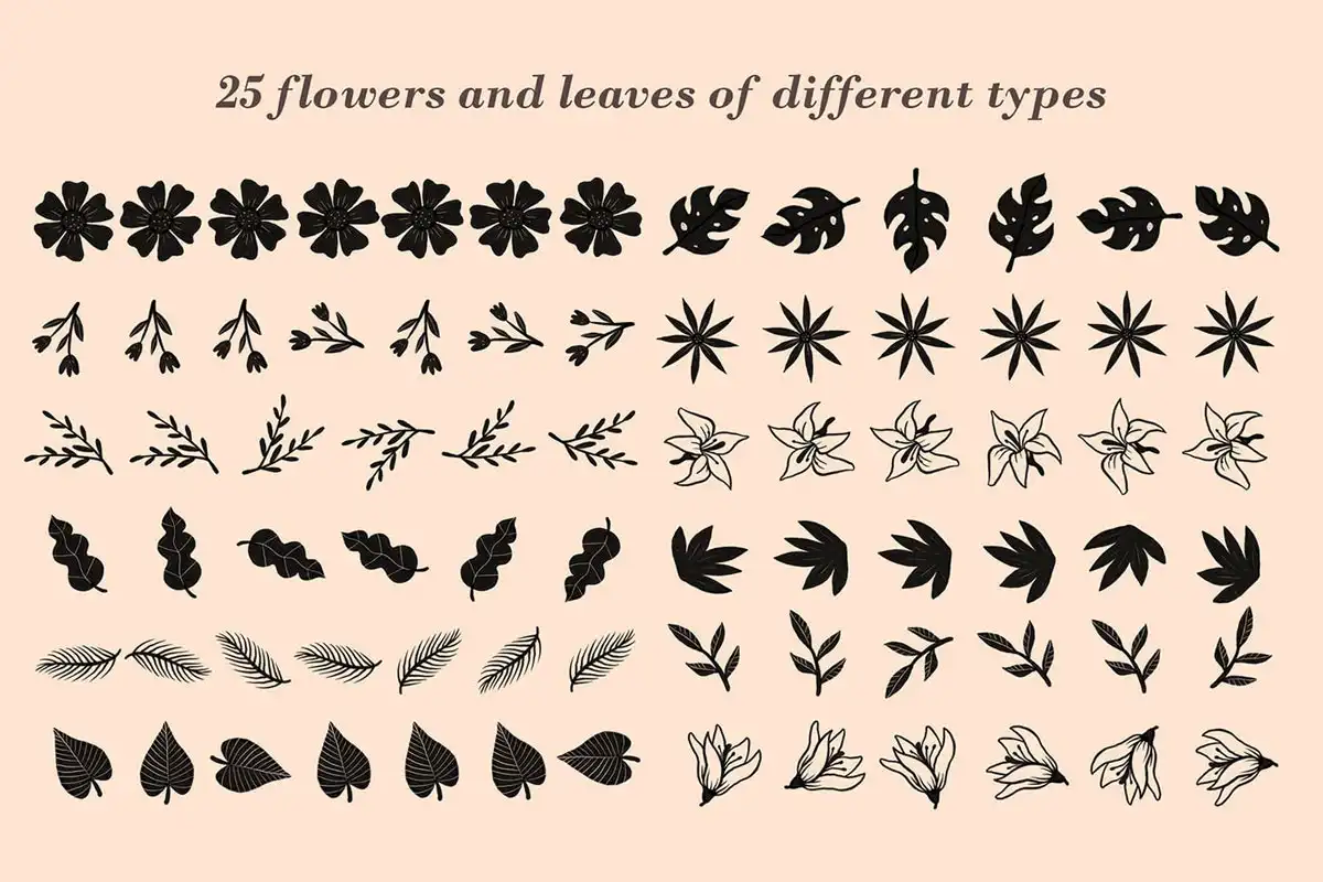 Flow Stamp brushes Procreate Free Download