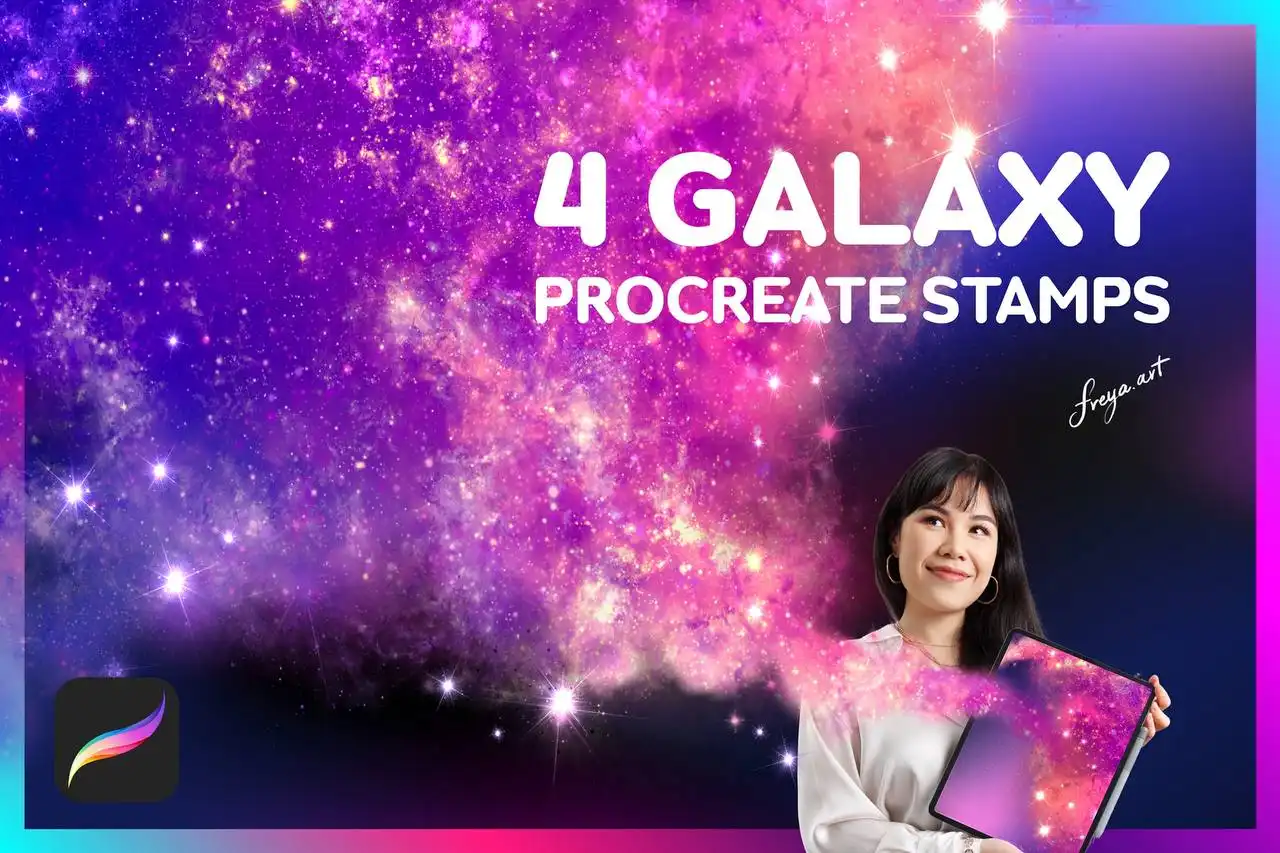 Galaxy Brushes Procreate 4 Galaxy Procreate Stamps Free Download