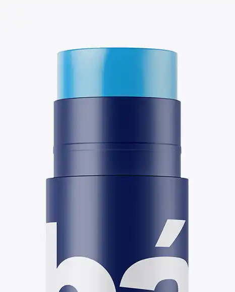 Matte Lip Balm Tube Mockup - Free Download