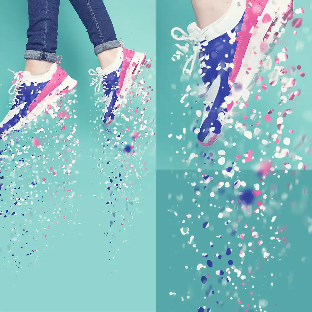 Molecular Dispersion - Moleculum - Photoshop Action - Free Download