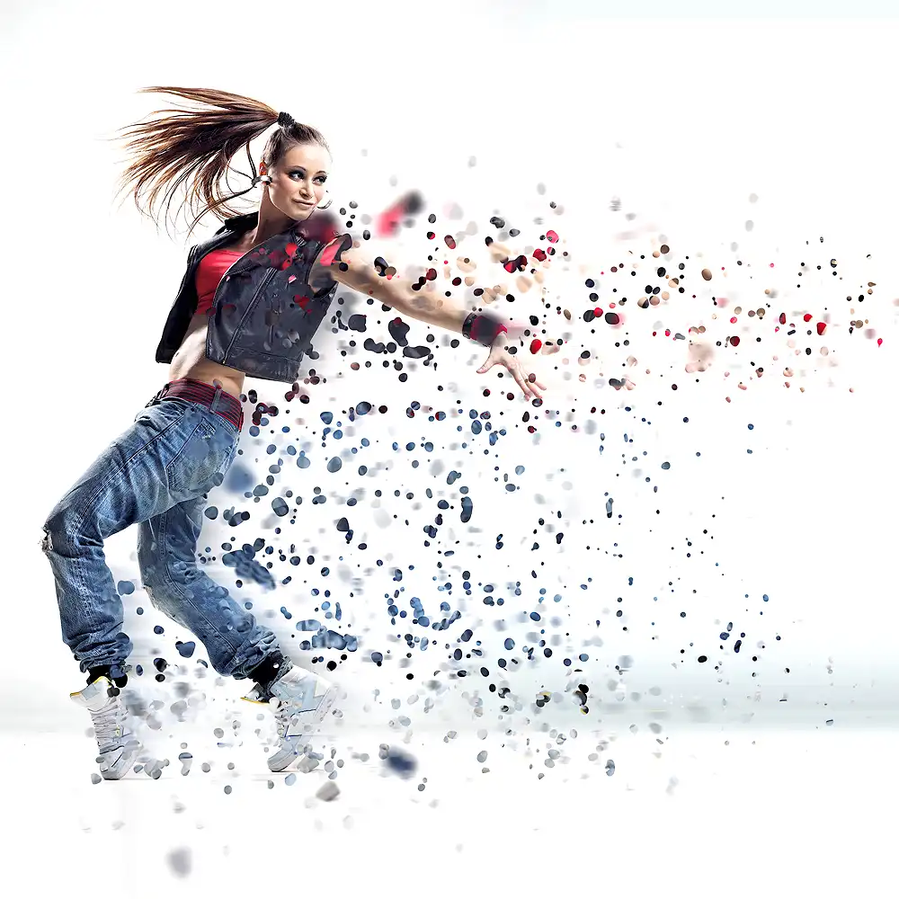 Molecular Dispersion - Moleculum - Photoshop Action - Free Download