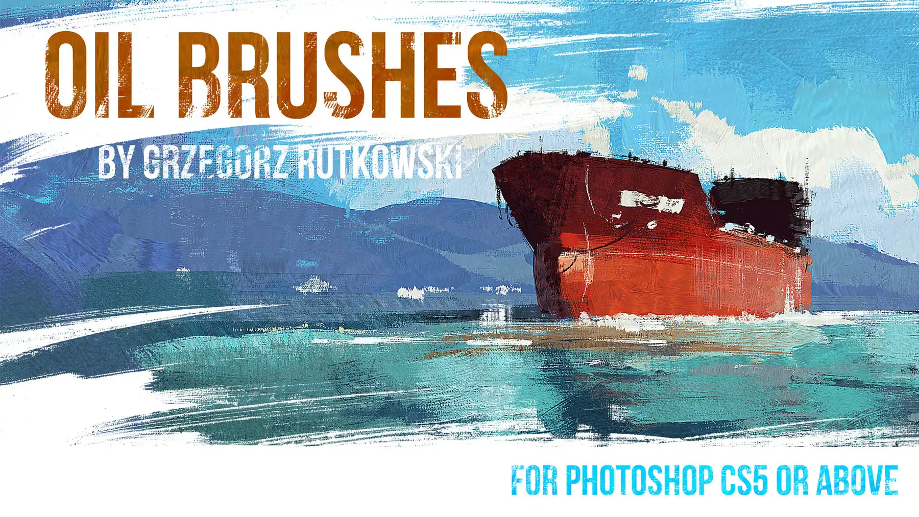 Oil Brushes – Grzegorz Rutkowski Free Download