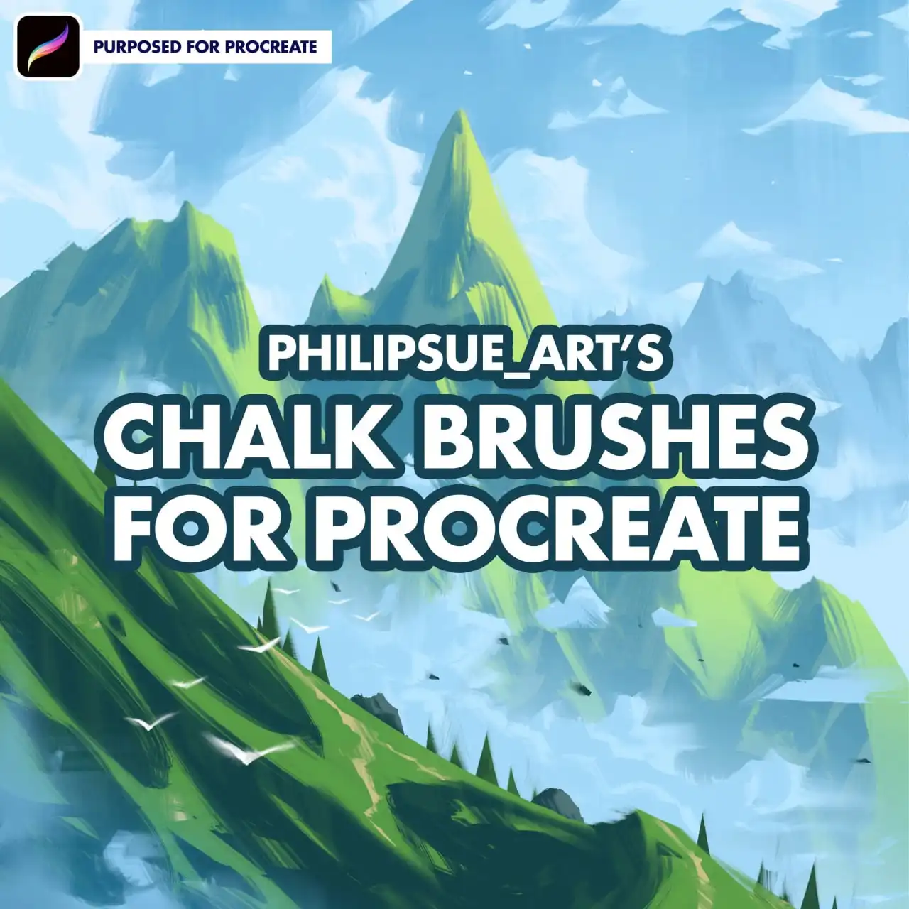 Procreate Chalk Brushes (NEW) Free Download