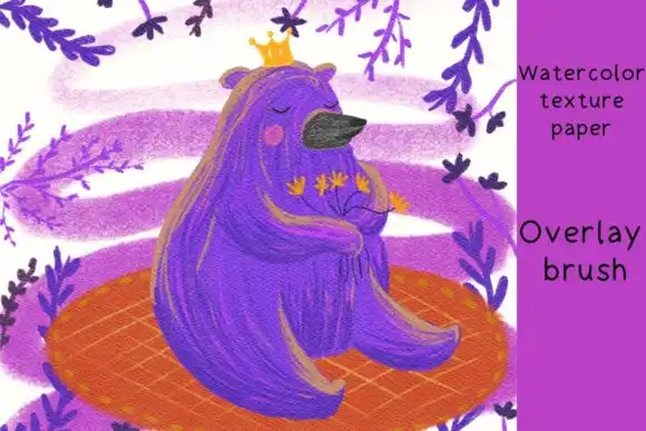 Procreate Paper Canvas Overlay Brushes - Free Download