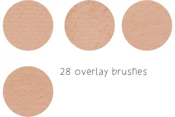 Procreate Paper Canvas Overlay Brushes - Free Download