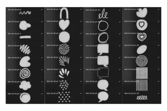 Procreate Shape Stamp Brush Set 1 Free Download