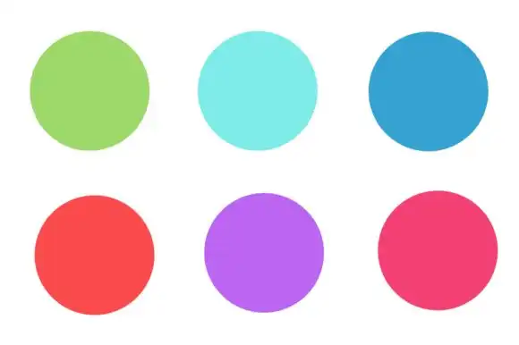 Rainbow Alternative Color Palette - Free Download
