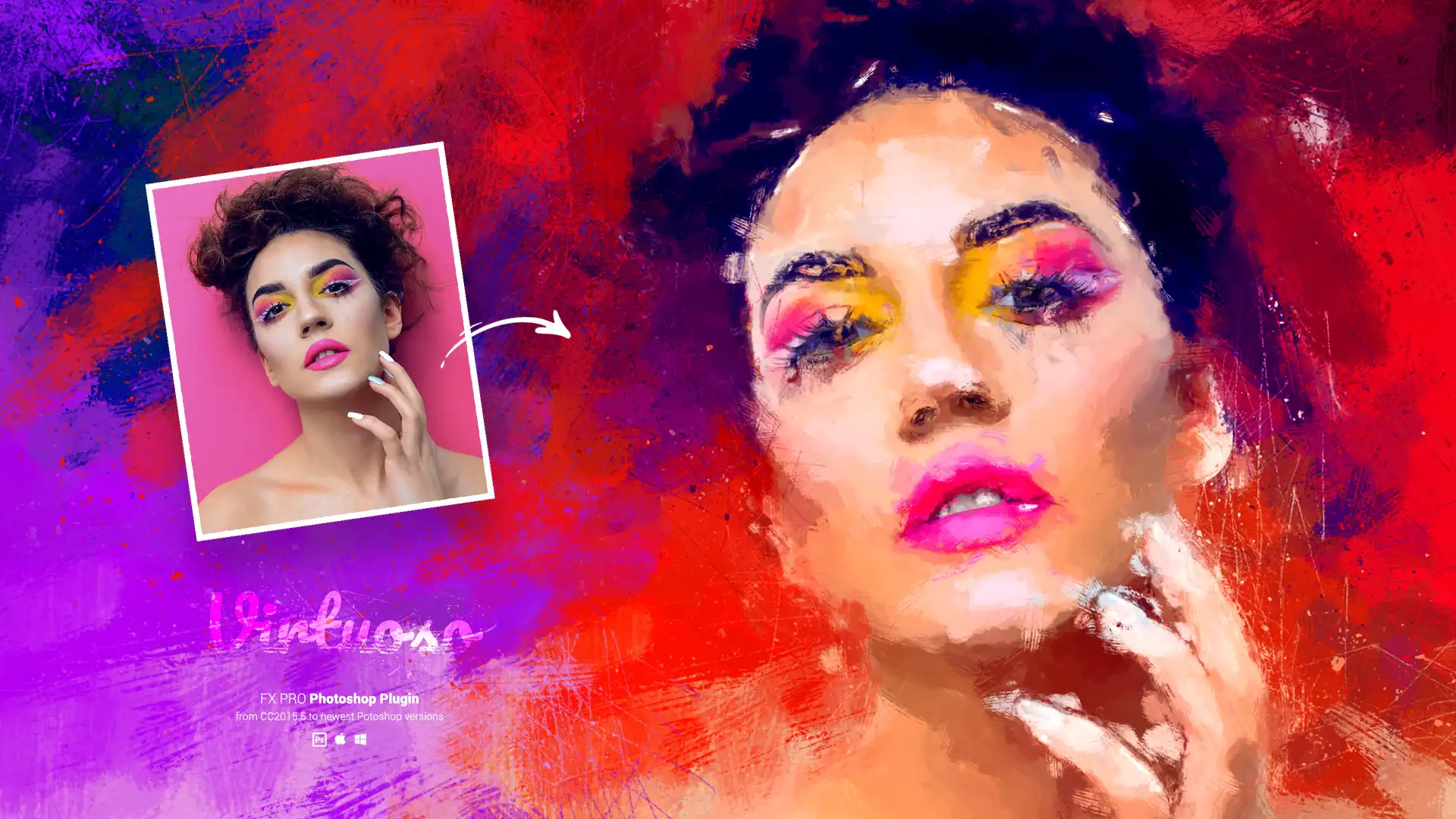 Real Painting - Virtuoso - UXP Photoshop Plugin Free Download