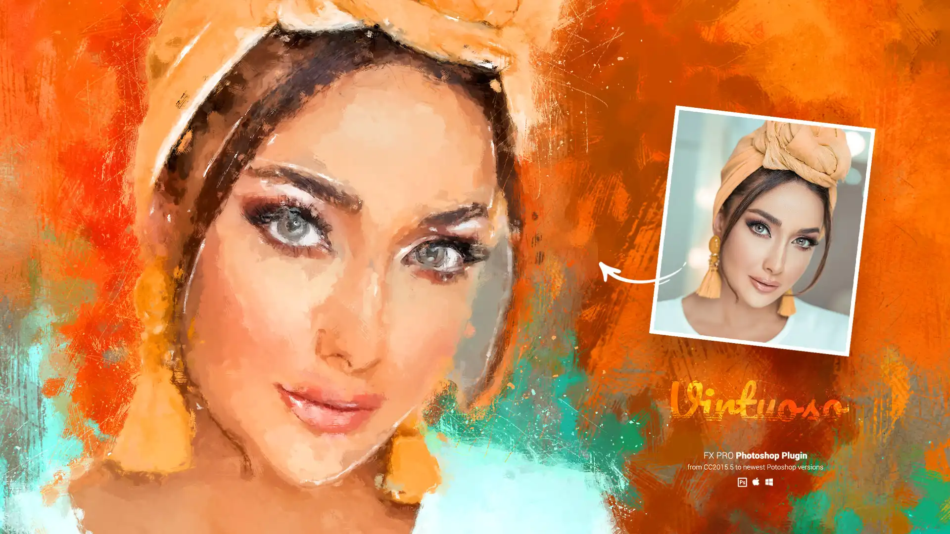 Real Painting - Virtuoso - UXP Photoshop Plugin Free Download