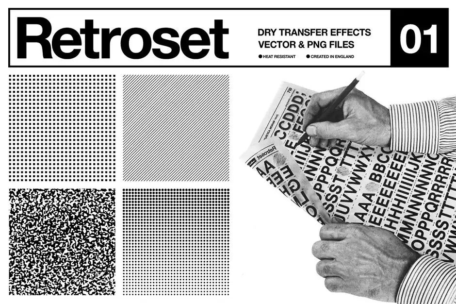 Retroset – Dry Transfer Effects - Free Download