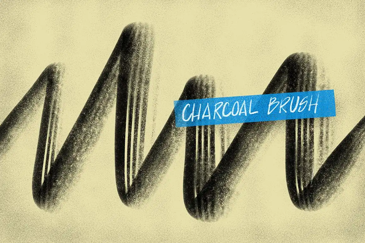 "Skid" Procreate lettering brushes Free Download