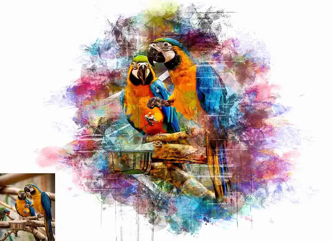 Speed Painting Photoshop Action Free Download