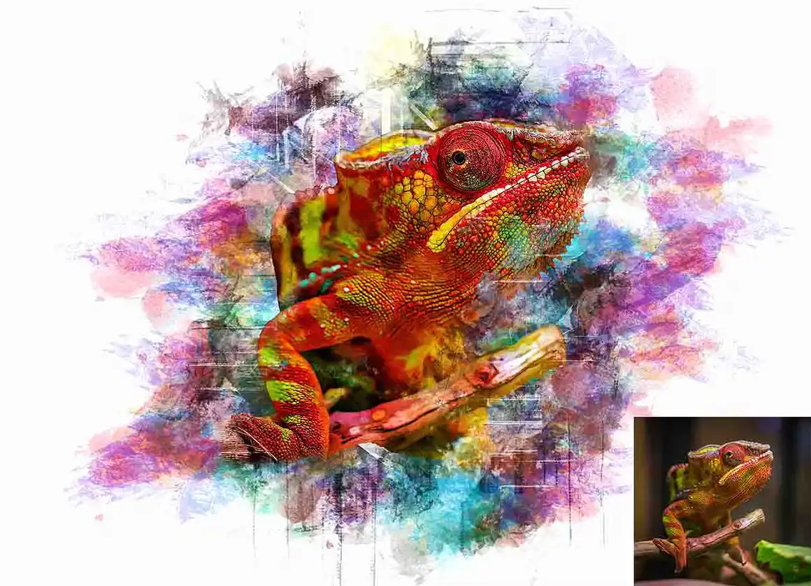 Speed Painting Photoshop Action Free Download