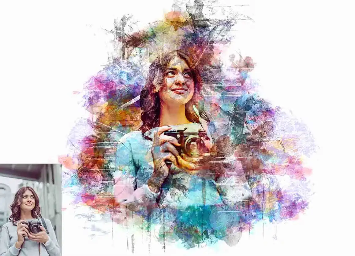 Speed Painting Photoshop Action Free Download