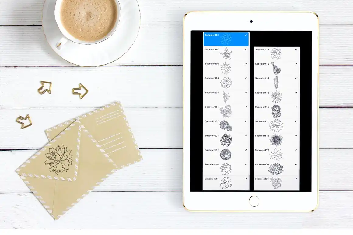 Stamp brushes for Procreate Free Download