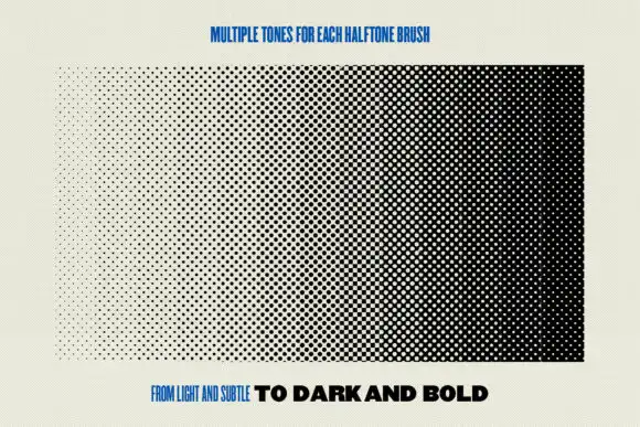 Halftone Photoshop Brushes Free Download