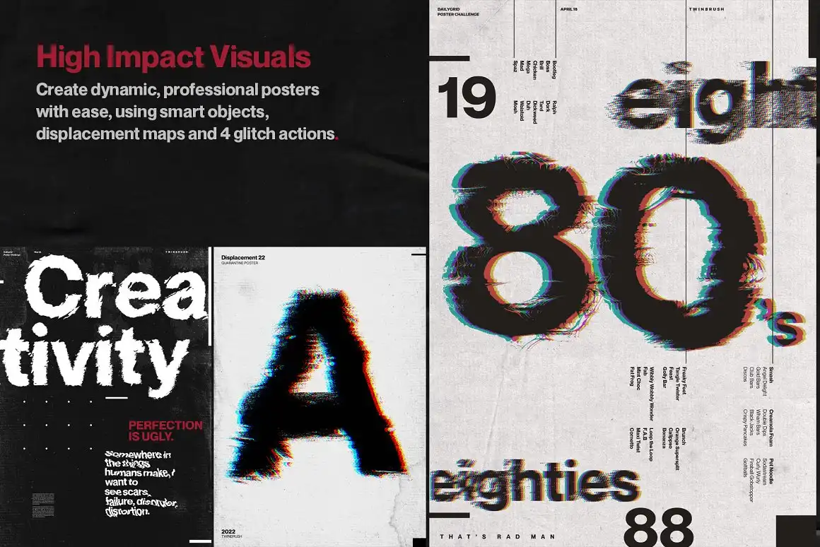 Ultimate Distortion Poster Creator - Free Download