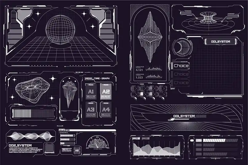 Cyberpunk Retro Futuristic Poster Free Download