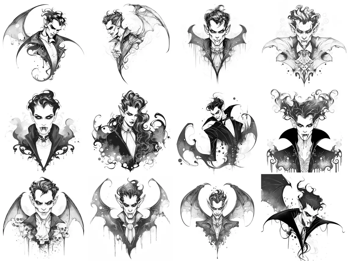 100+ Procreate Vampire Stamps Free Download