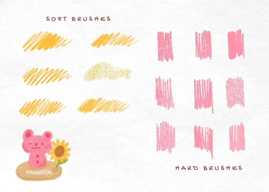 34 Colored pencil procreate brushes Free Download