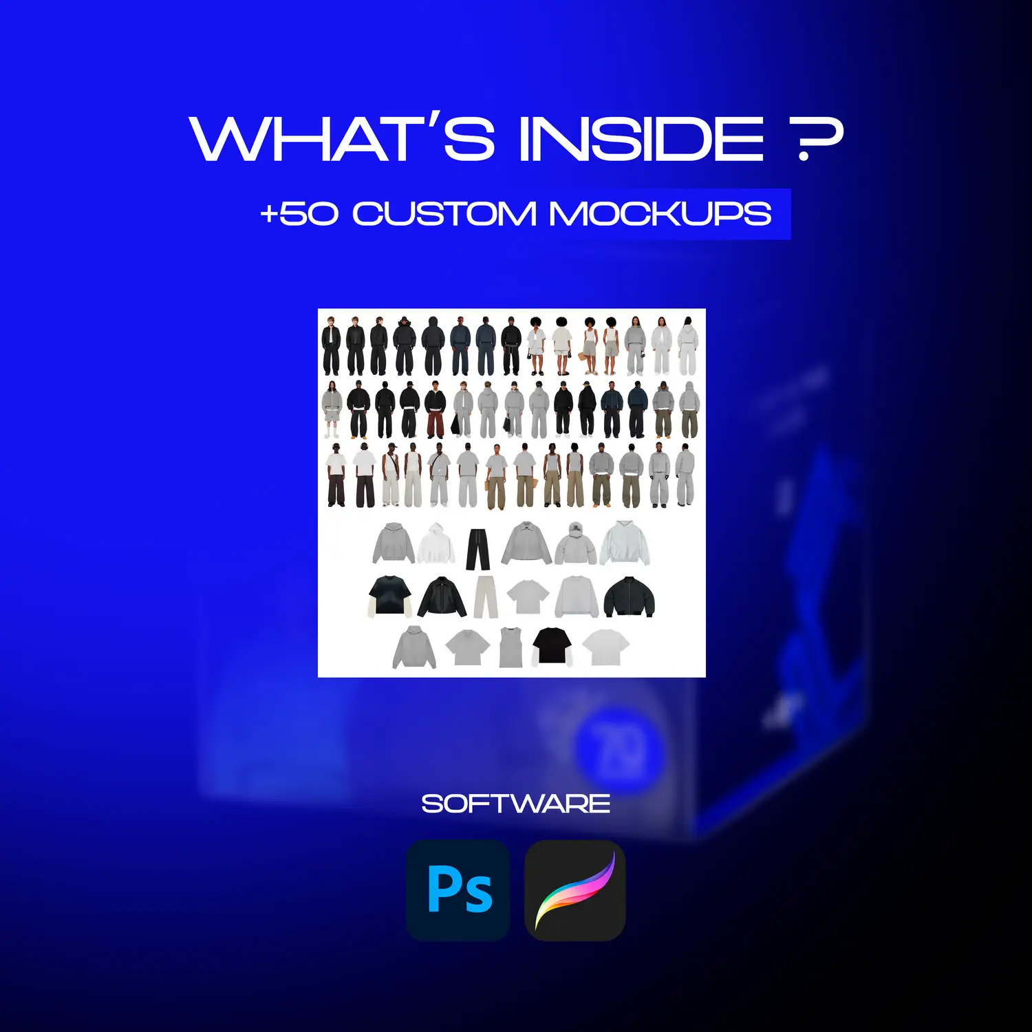 ULTIMATE Models Pack (70 MOCKUPS) Free Download