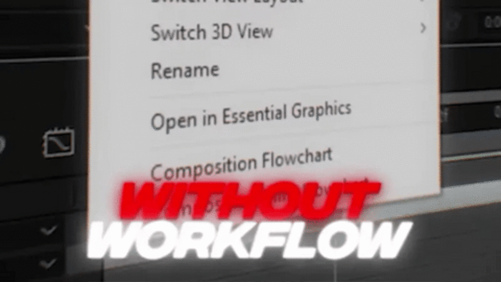 Workflow (After Effects Plugin) Free Download
