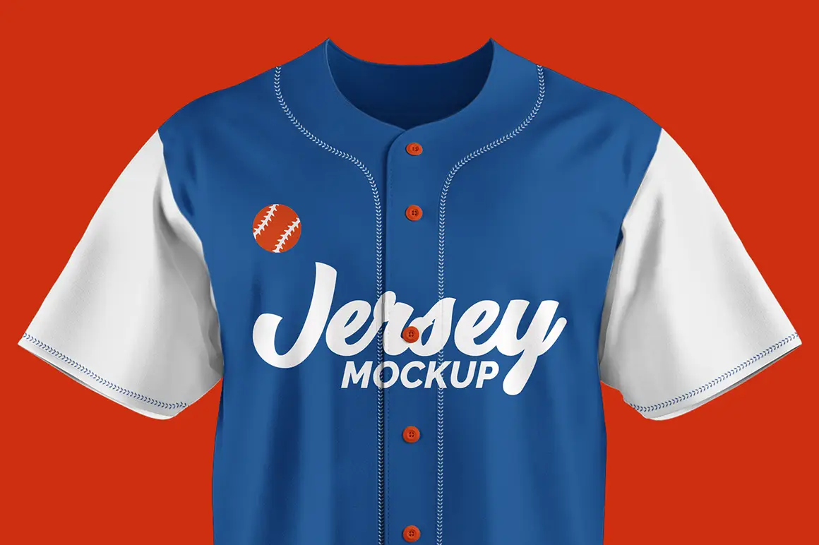 Baseball Jersey Mockup Free Download