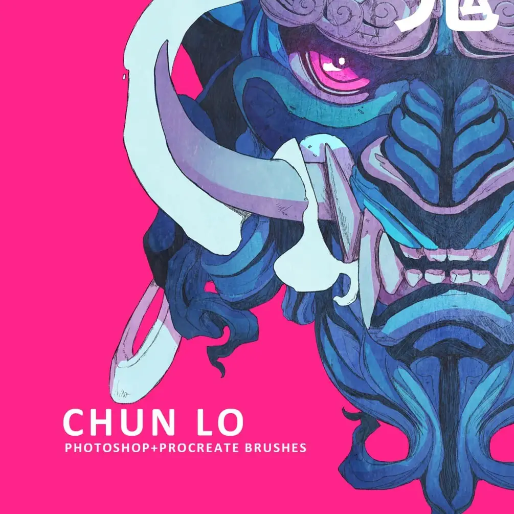 Chun Lo's Photoshop + Procreate Brush Sets Free Download