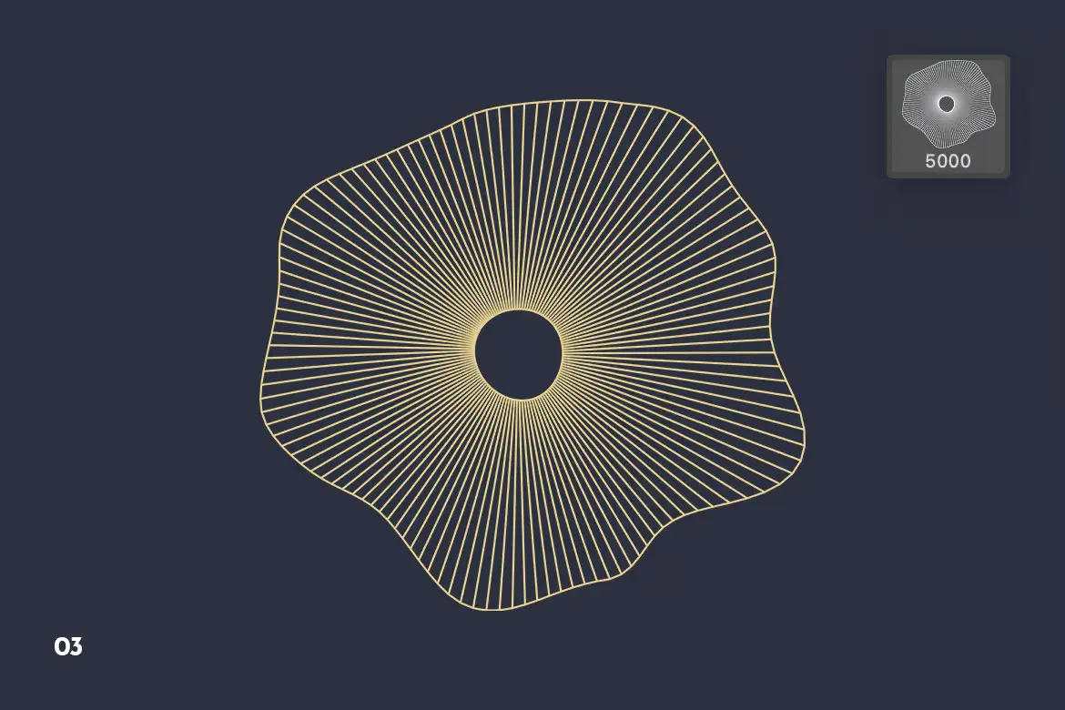 Futuristic Geometric Shapes Photoshop Brushes - Brushes Pack