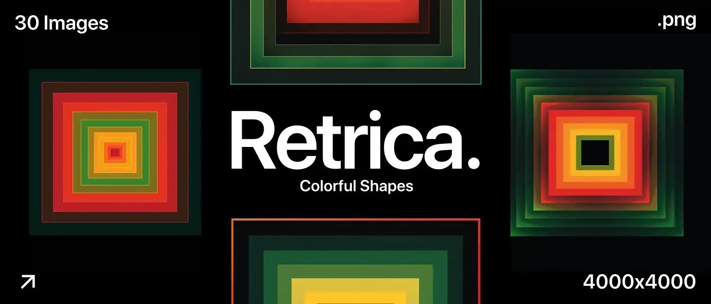 Retrica – Colorful Shapes - 30 high resolution colorful shapes - Free ...