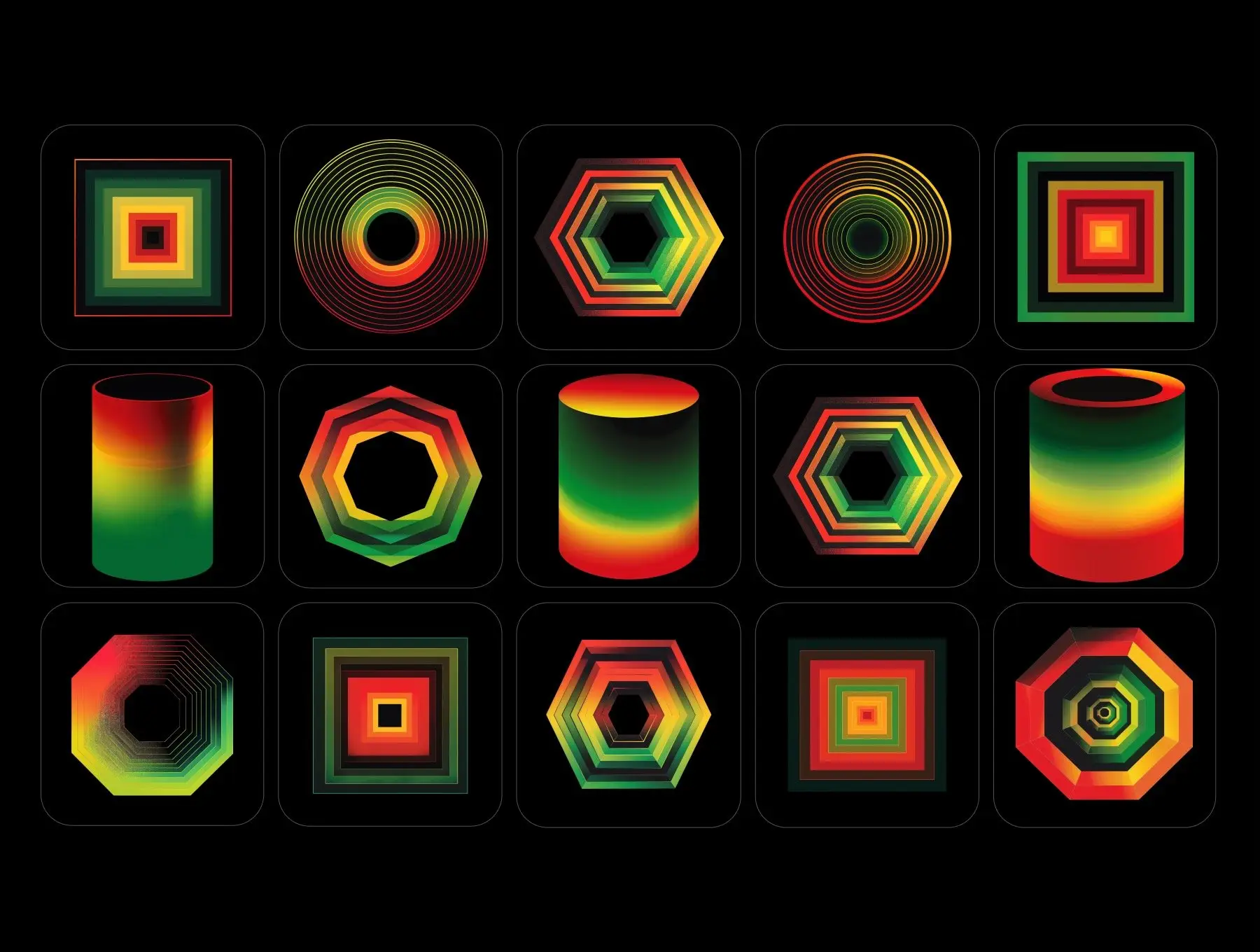 Retrica – Colorful Shapes - 30 high resolution colorful shapes - Free ...