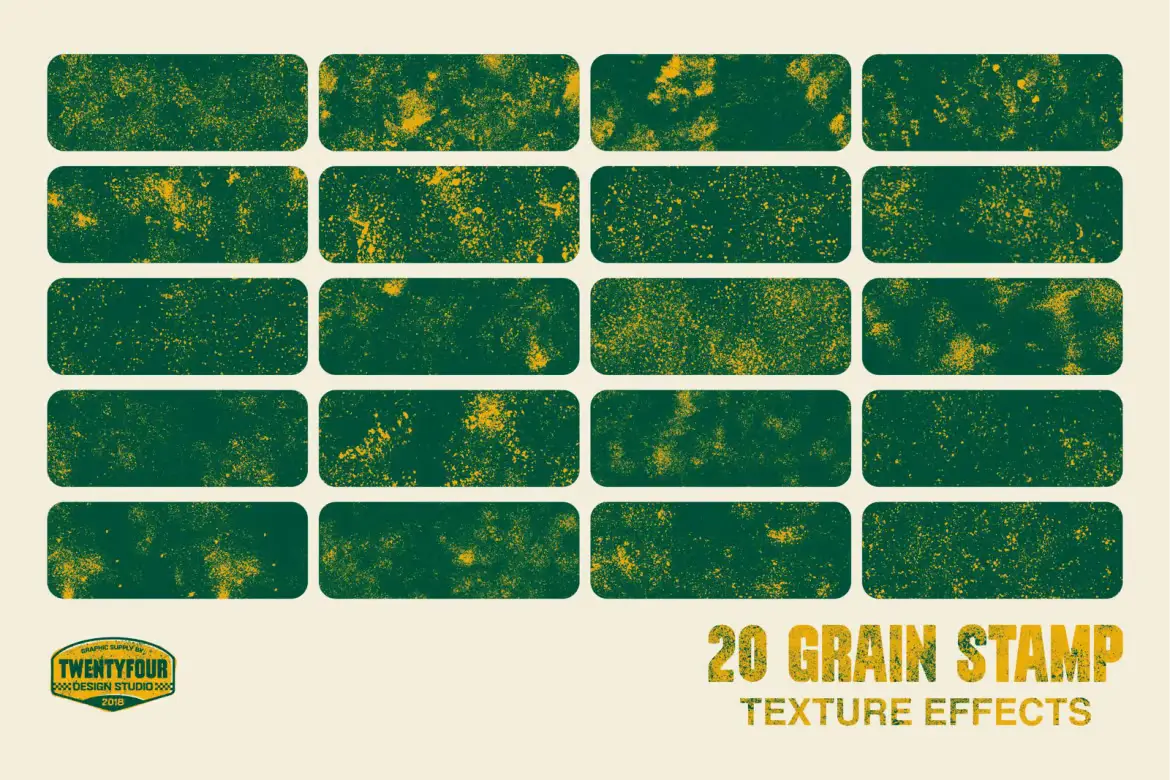 20 Grain Stamps Procreate Brush Free Download