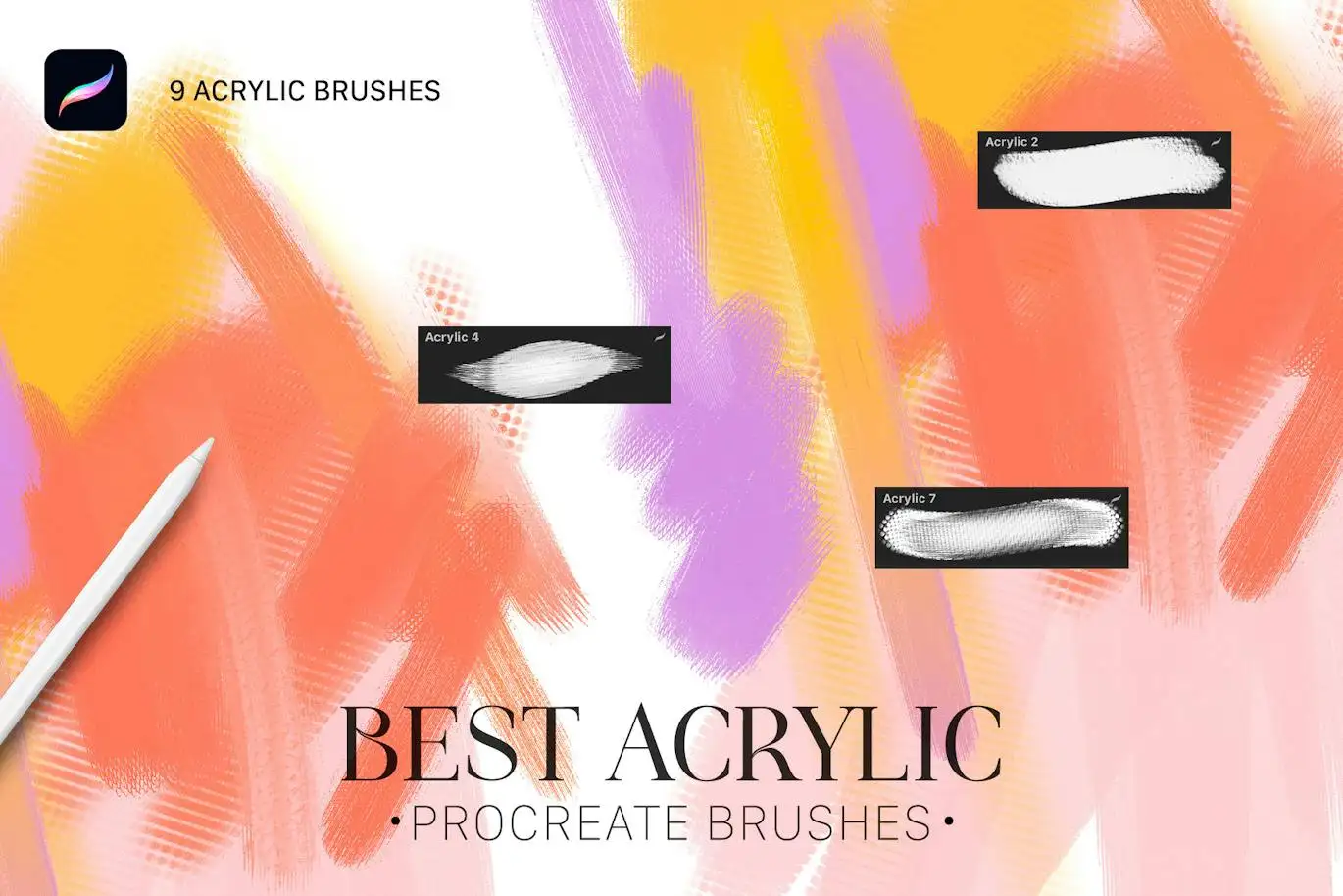 Best Acrylic Procreate Brushes - Free Download
