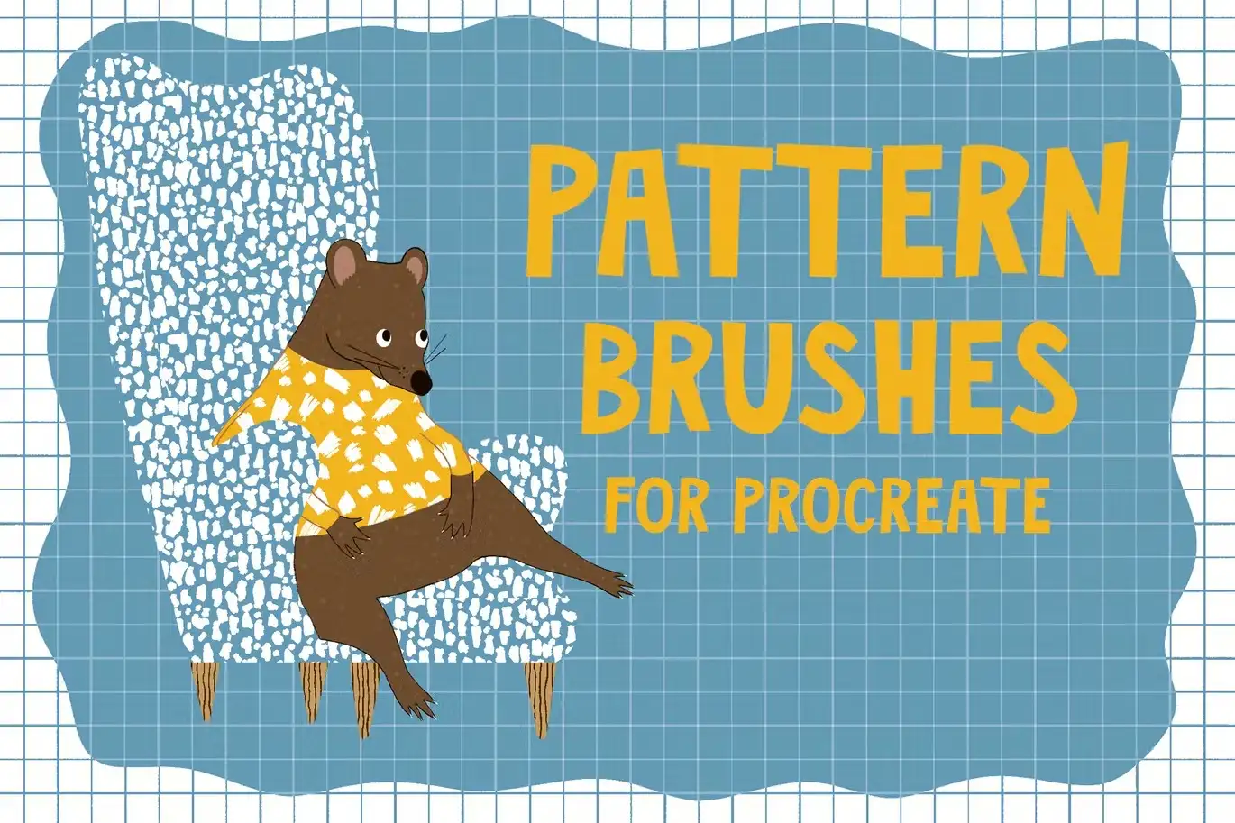 Pattern Brushes for Procreate Free Download