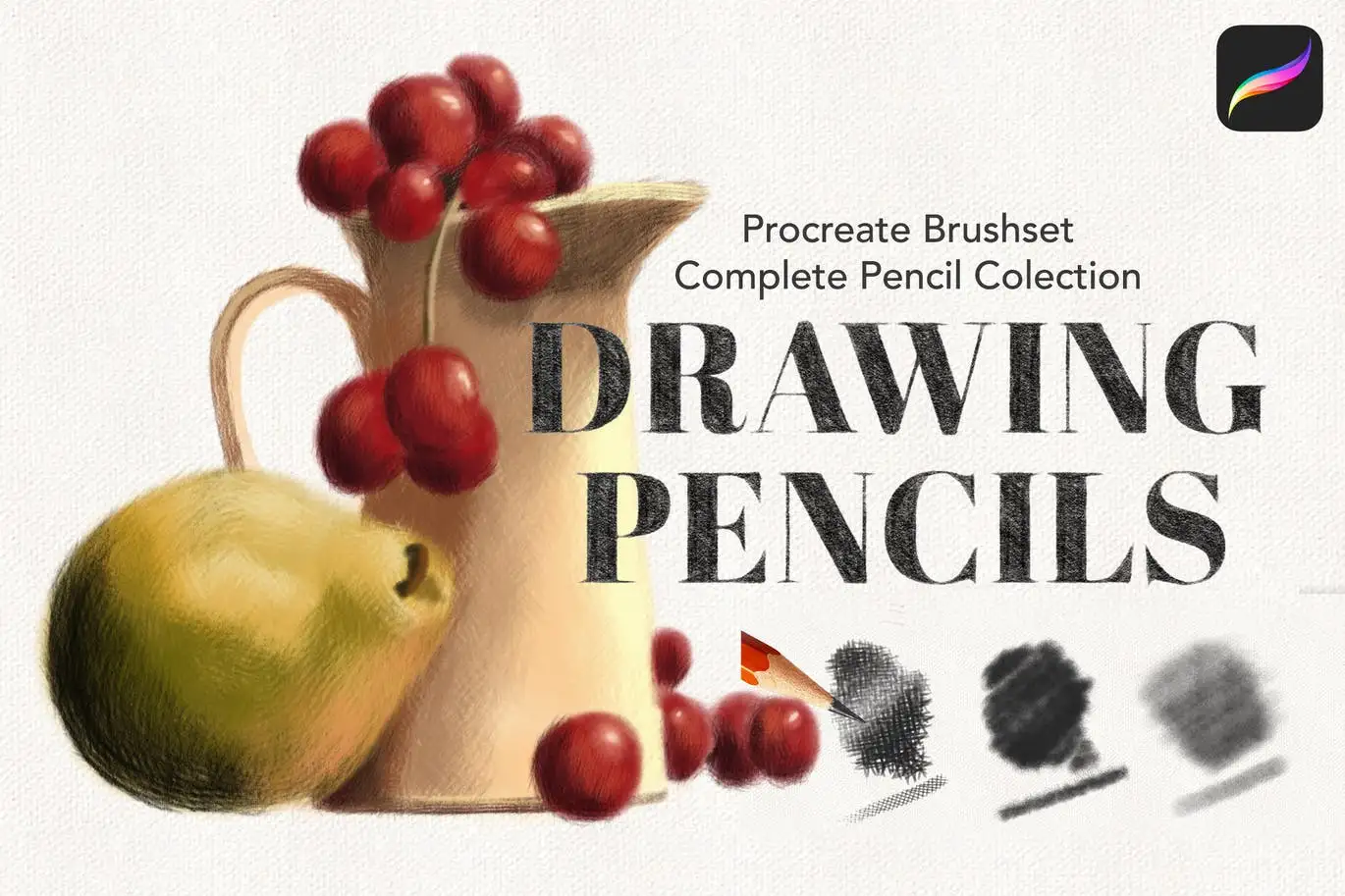 Procreate Pencil Drawing Collection Free Download