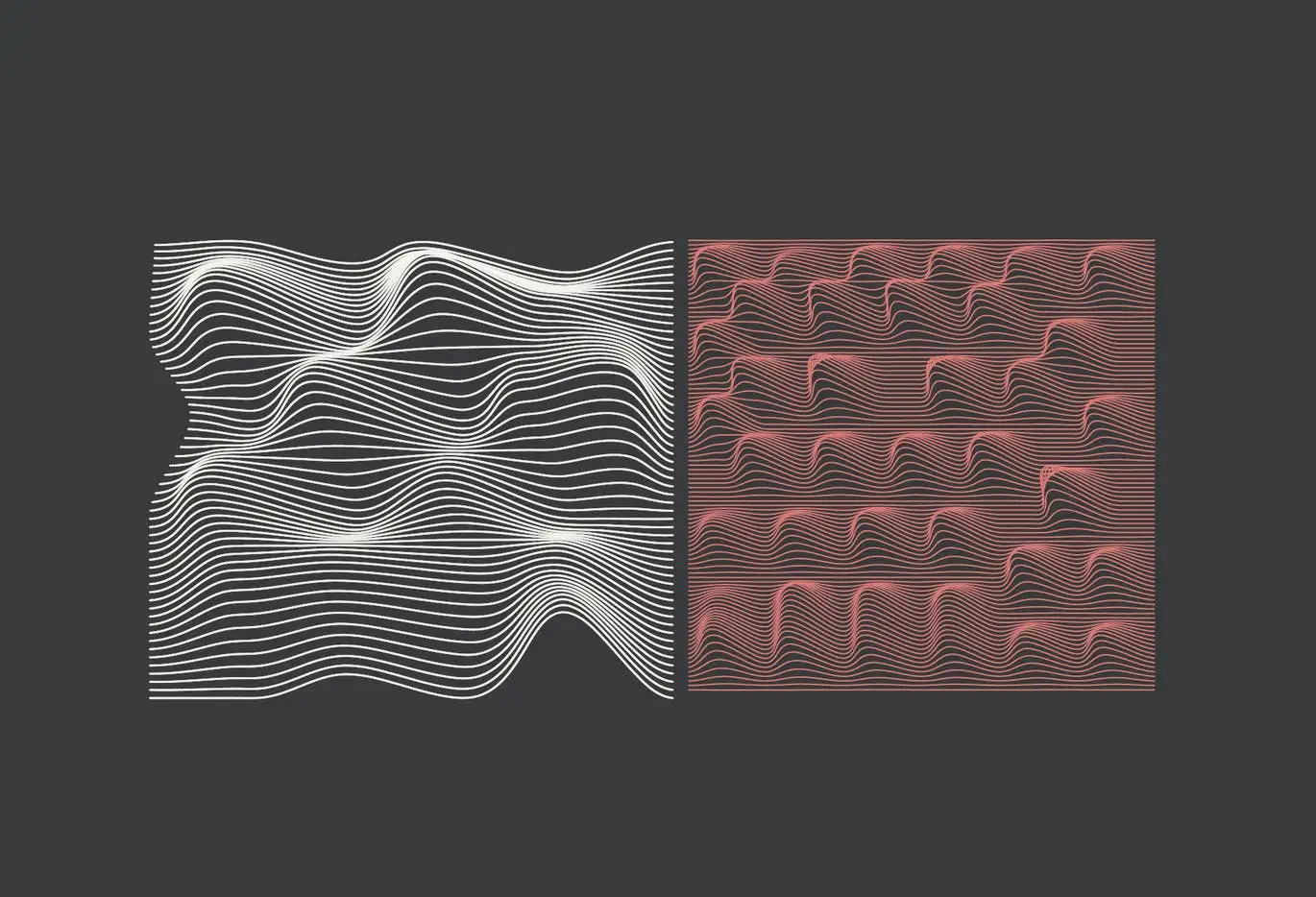 Procreate Wave line Stamps Free Download