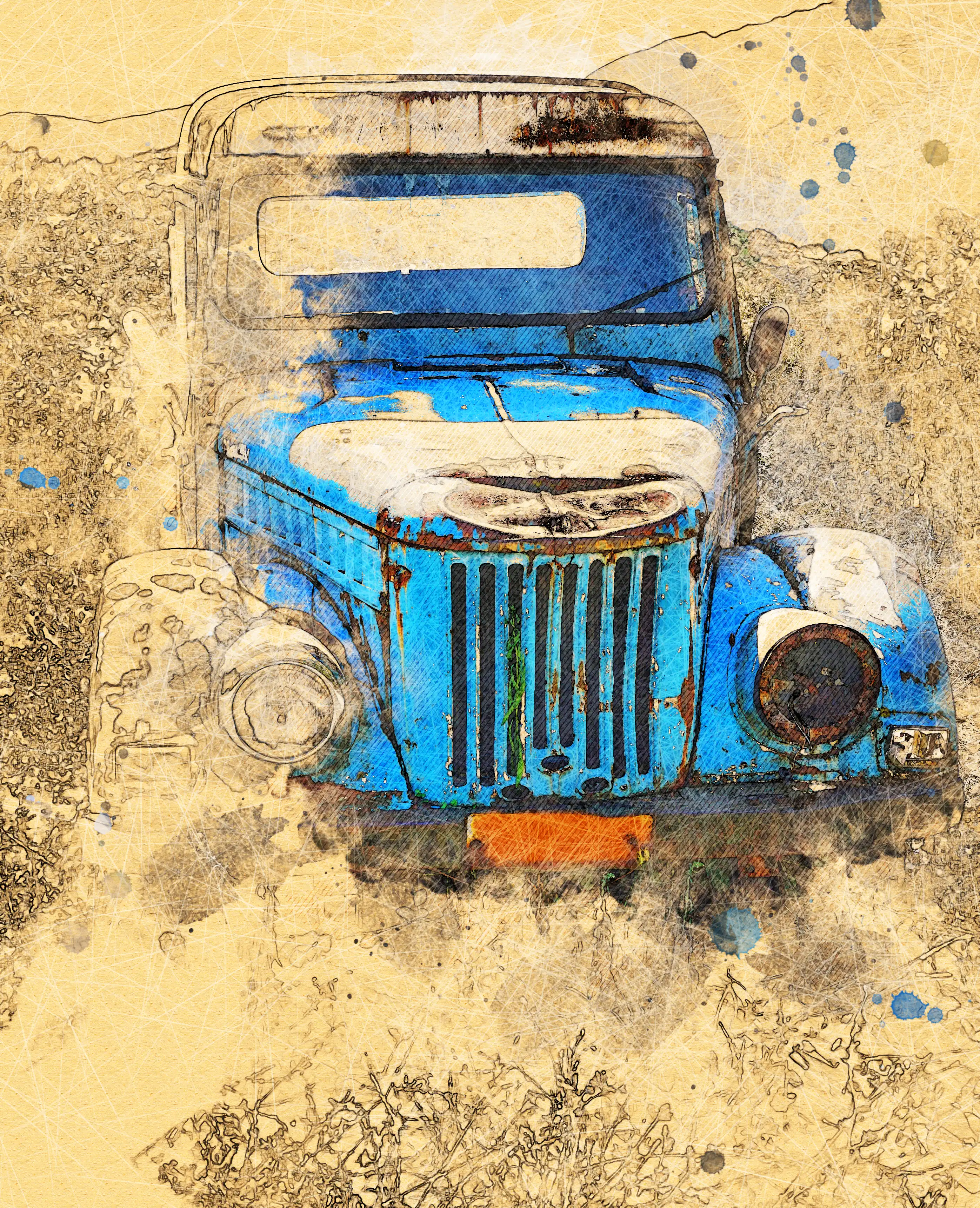 Digital Work Photoshop Action Free Download