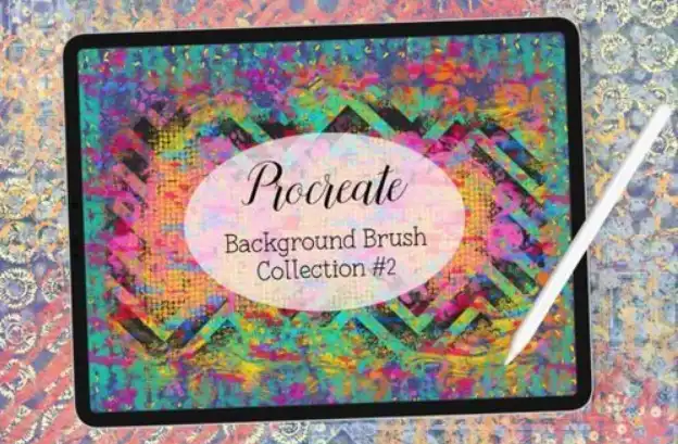 Procreate Background Brushes Set 2 Free Download