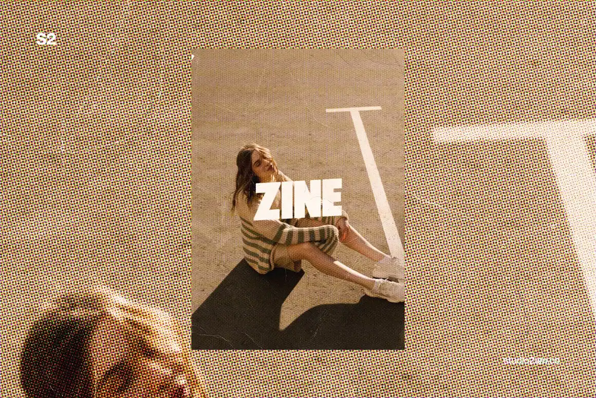 Zine - Retro Magazine Effect Free Download