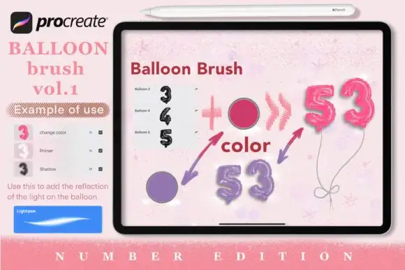 Procreate Stamp Brush Mega Bundle By edigital-studio - Free Download