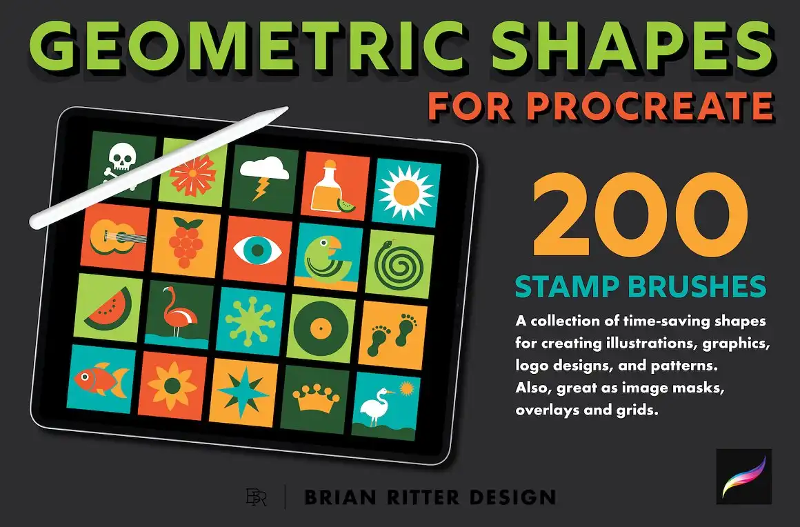 The Ultimate Procreate Master Bundle by Brian Ritter Design Free Download