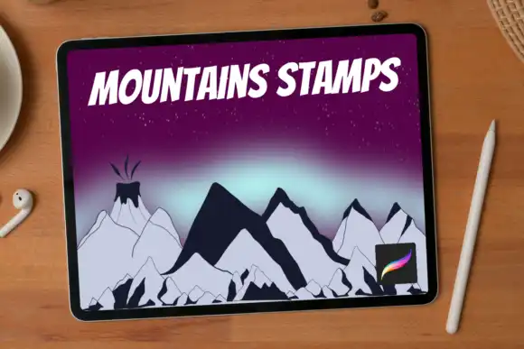 Procreate Design Mega Pack by Svgocean Free Download