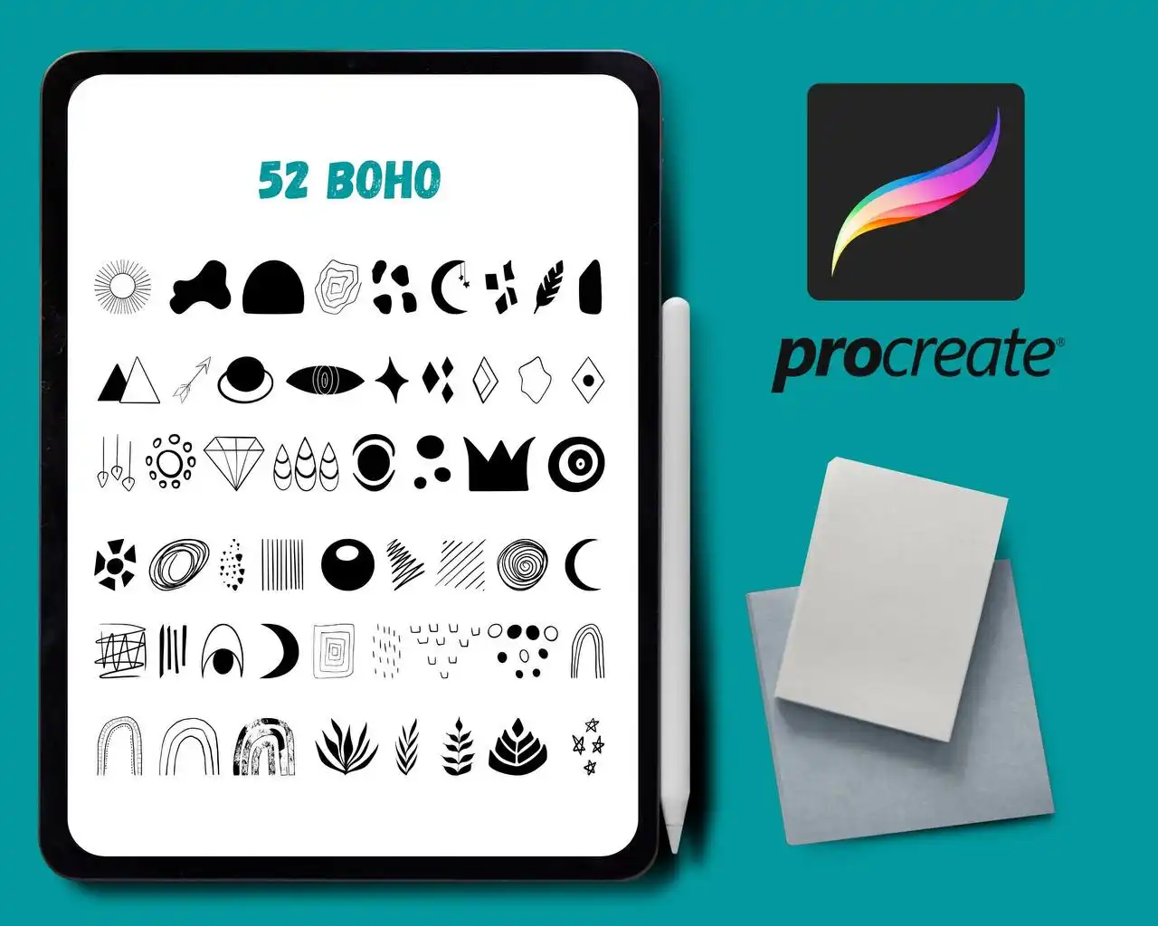 Procreate Design Mega Pack by Svgocean Free Download