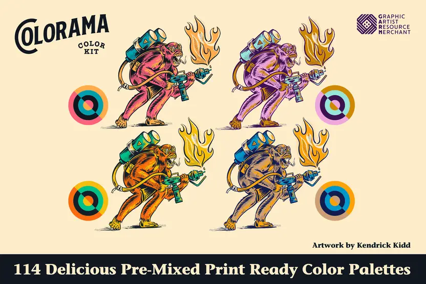 Colorama Color Kit for Photoshop Free Download